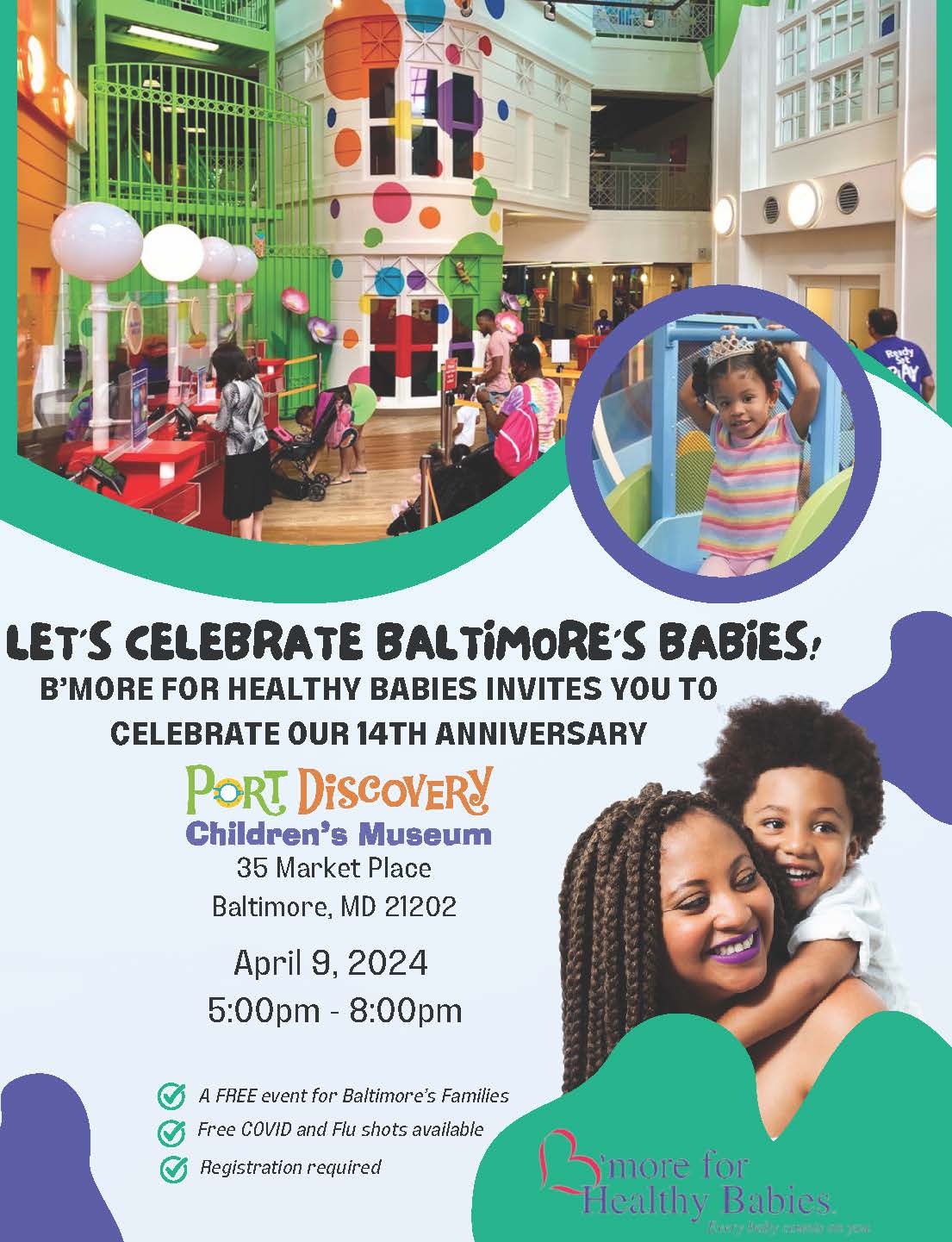 B'more for Healthy Babies Anniversary Event - ECAC Baltimore
